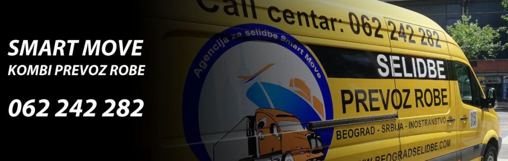 Kombi prevoz Beograd - Prevoz za selidbe Beograd - Selidbe Beograd